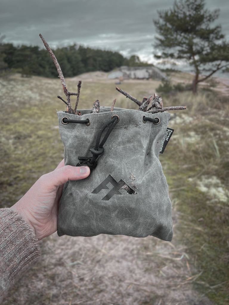 Artisan Forager Pouch™ | Handmade Waxed Canvas | Possibles, Belt ...
