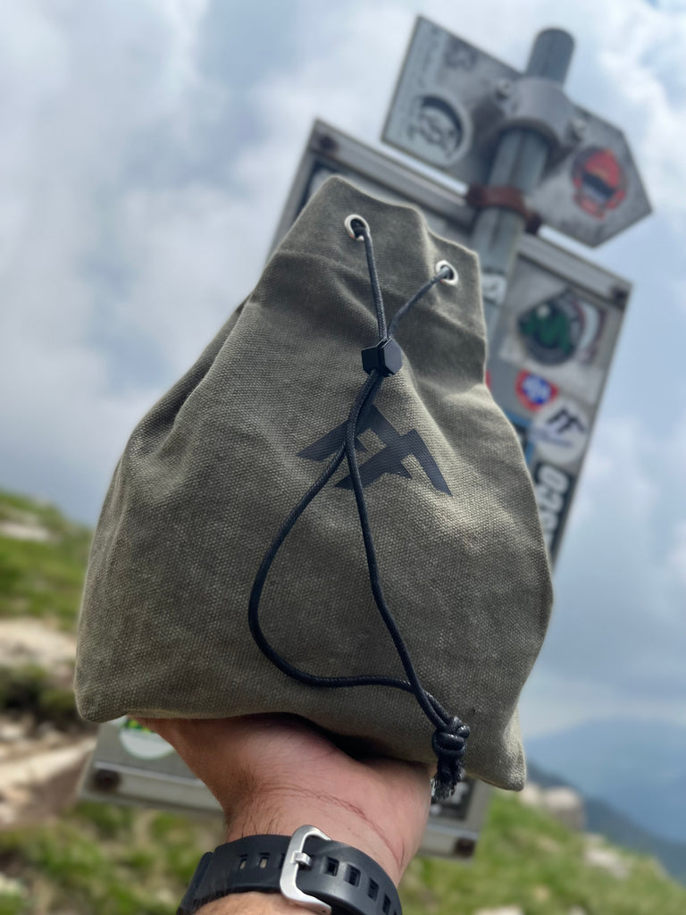 Artisan Tinder Pouch | Handmade 16oz Waterproofed Canvas | Handcrafted ...