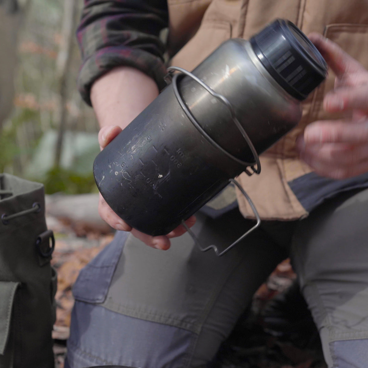 Grade 2 Titanium Nesting Cups | 750ml / 25.36 fl oz | Nests with 32oz ...