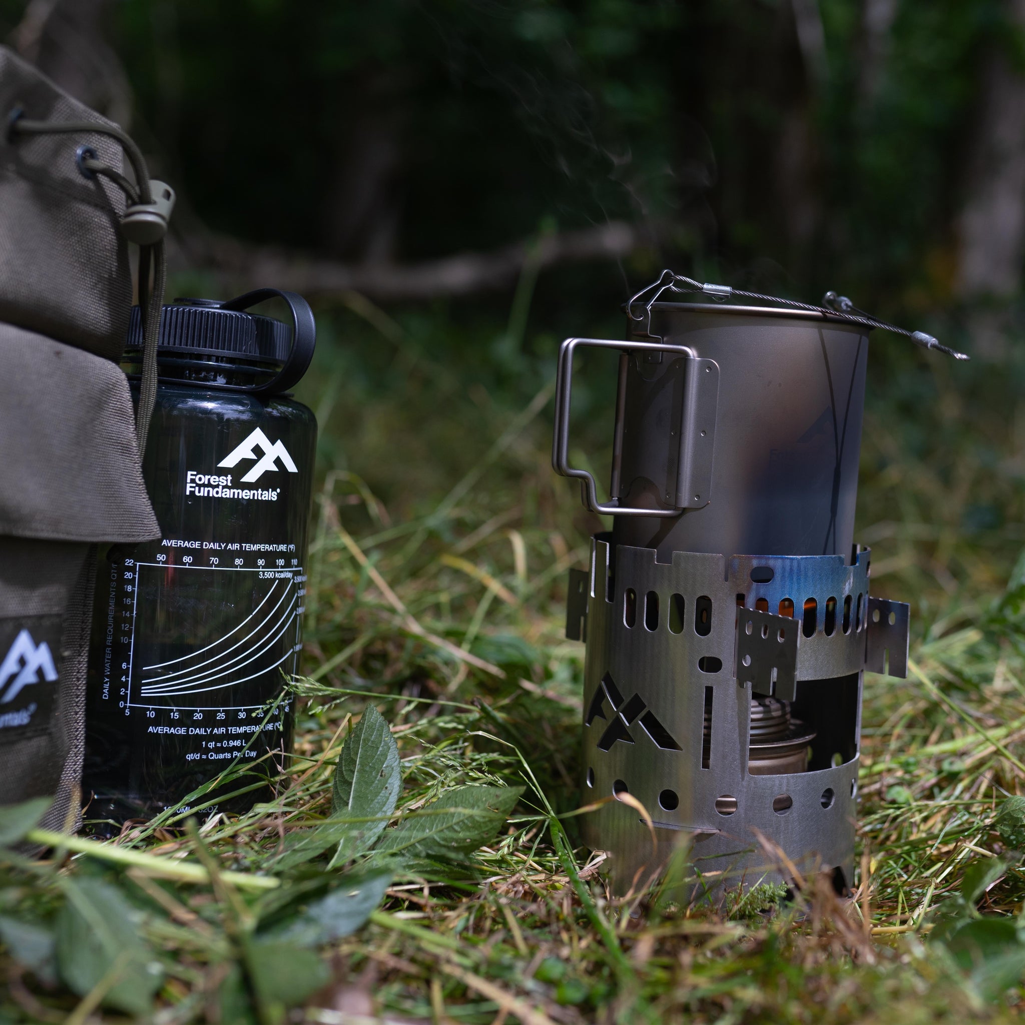 FF Titanium Nesting Stove – www.forestfundamentals.com
